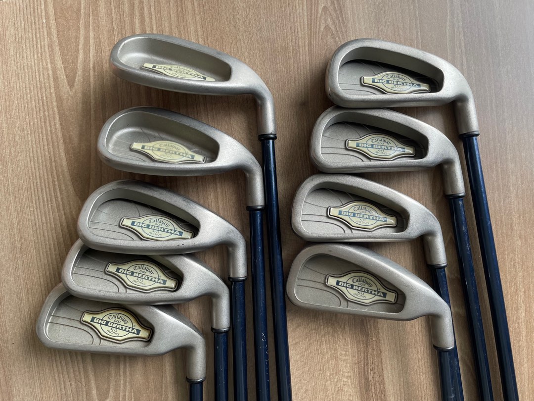 Callaway Big Bertha Golf Irons Set (3-SW) - QUICK DEAL, Sports Equipment, Sports & Games, Golf ...