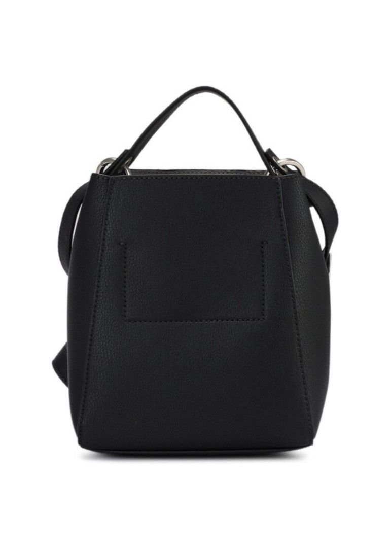 Calvin Klein Minimal Mono Bucket Bag, Women's Fashion, Bags & Wallets ...
