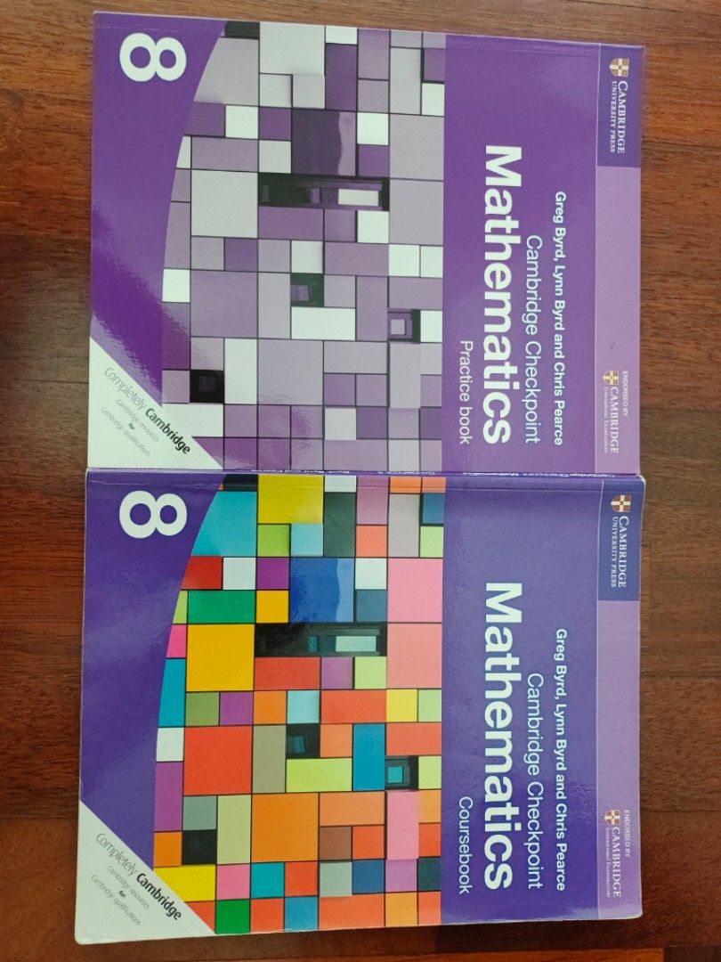 Cambridge math coursebook & practice book year 7, 8, 9, Hobbies & Toys ...
