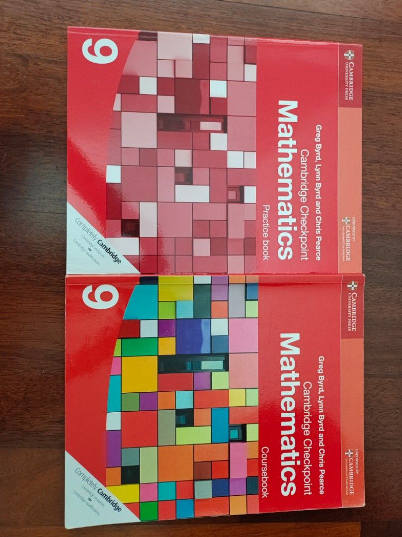 Cambridge math coursebook & practice book year 7, 8, 9, Hobbies & Toys ...