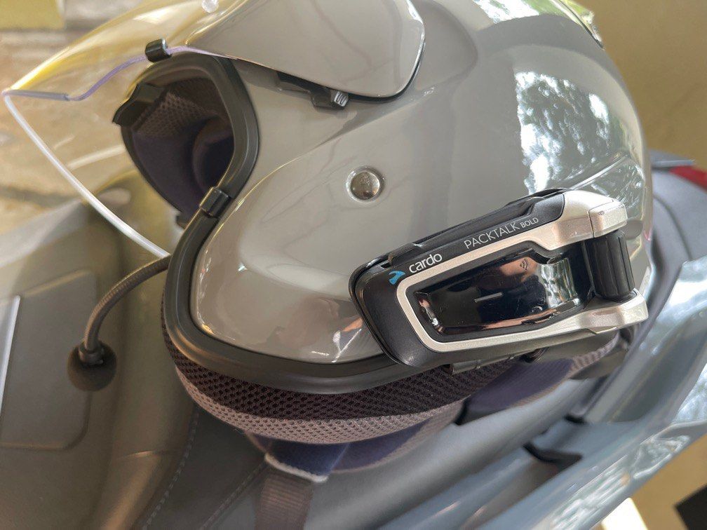 Cardo packtalk bold, Motorcycles, Motorcycle Accessories on Carousell