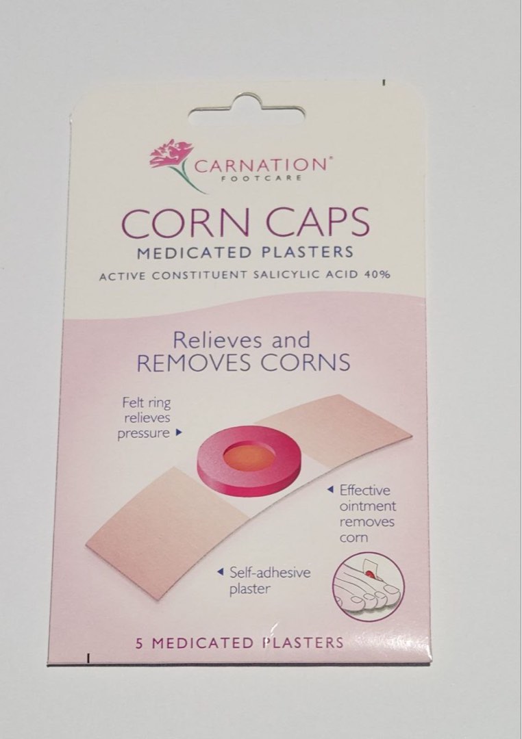 Carnation Corn Caps - Medicated Plasters, Beauty & Personal Care, Foot ...