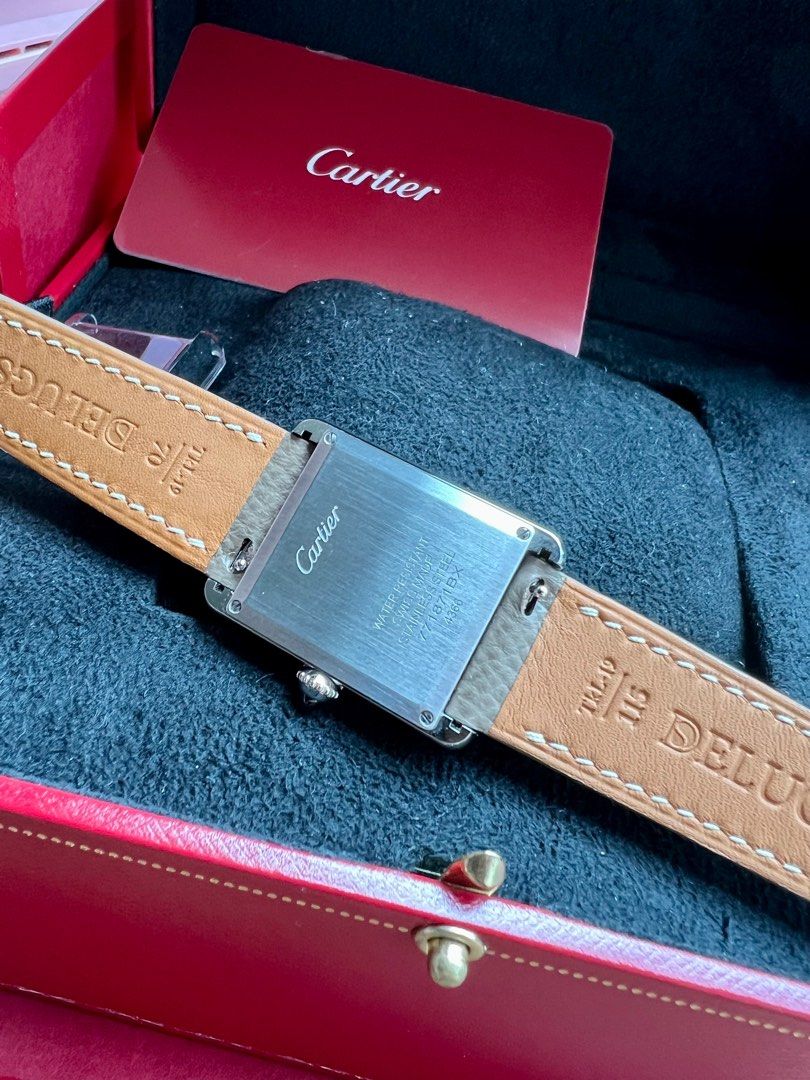 Cartier Tank Must Solarbeat LNIB, Luxury, Watches on Carousell