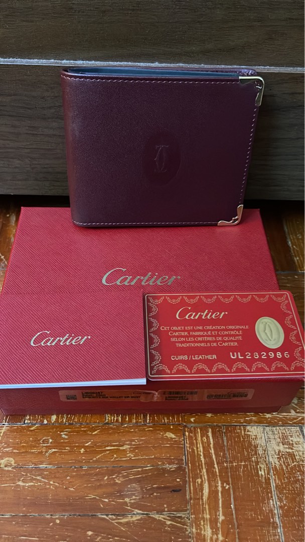 Cartier Wallet, Luxury, Bags & Wallets on Carousell