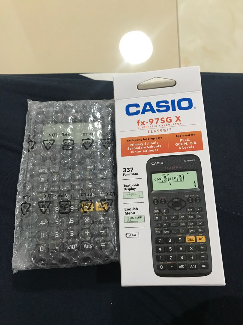 Casio scientific school calculator fx 97SG x, Hobbies & Toys, Stationery & Craft, Stationery ...