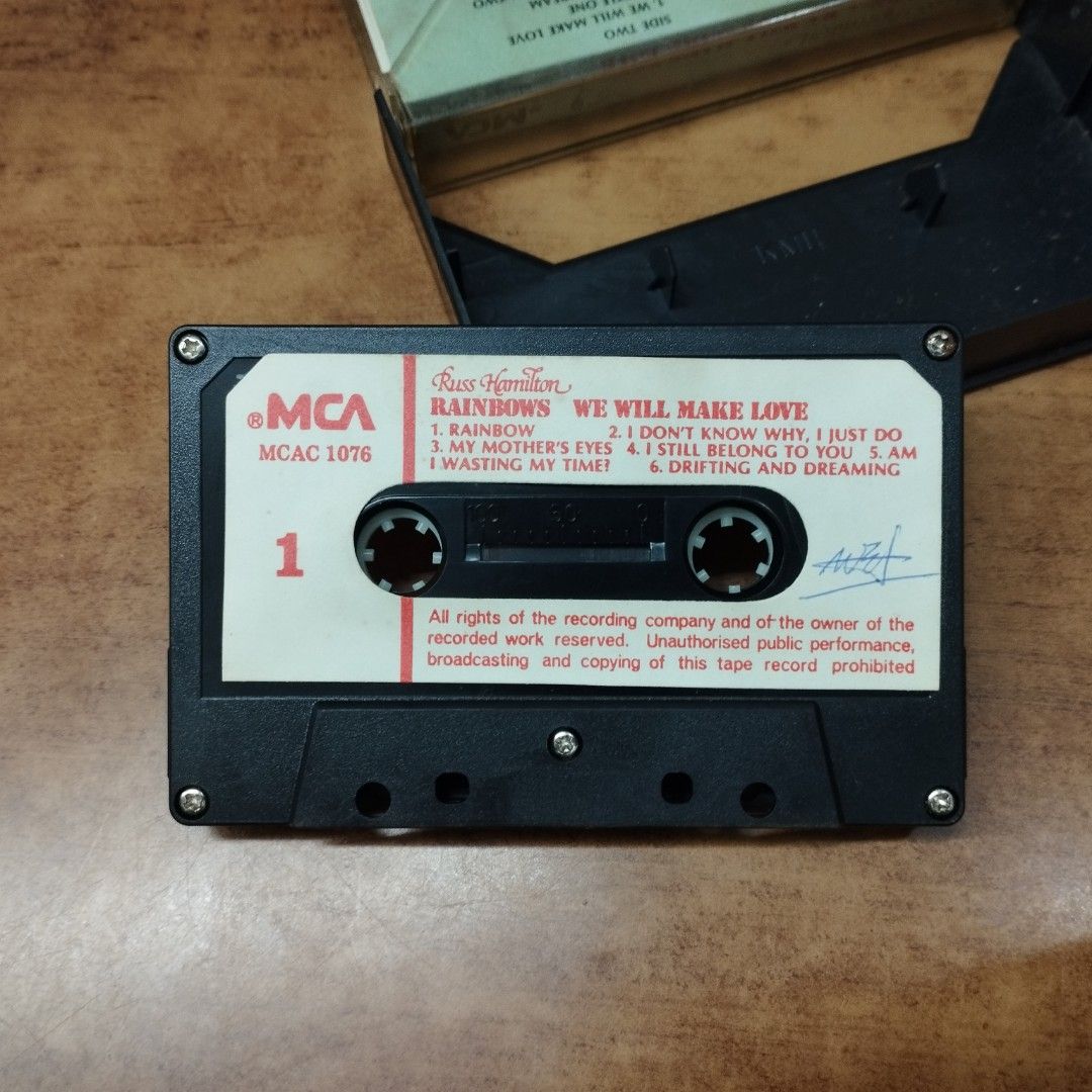 (Cassette) Russ Hamilton - Rainbow, We Will Make Love, Hobbies & Toys ...