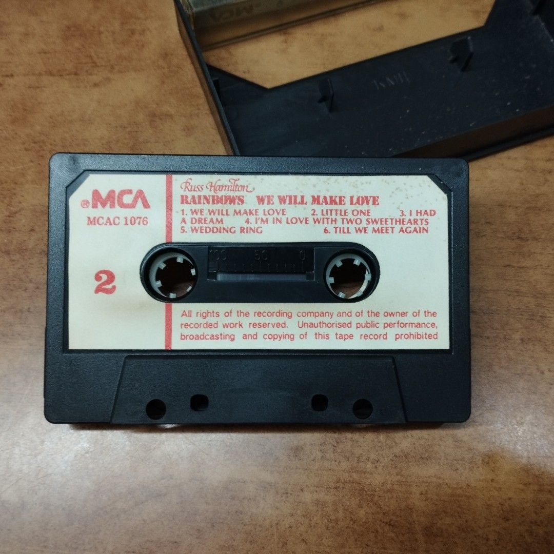 (Cassette) Russ Hamilton - Rainbow, We Will Make Love, Hobbies & Toys ...