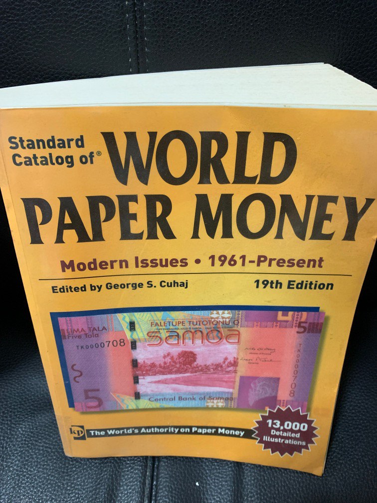 Catalog of World Paper Money 19th Edition, Hobbies & Toys, Books ...