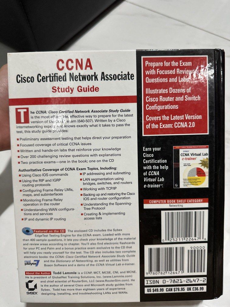 CCNA: Cisco Certified Network Associate Study Guide, Hobbies & Toys ...