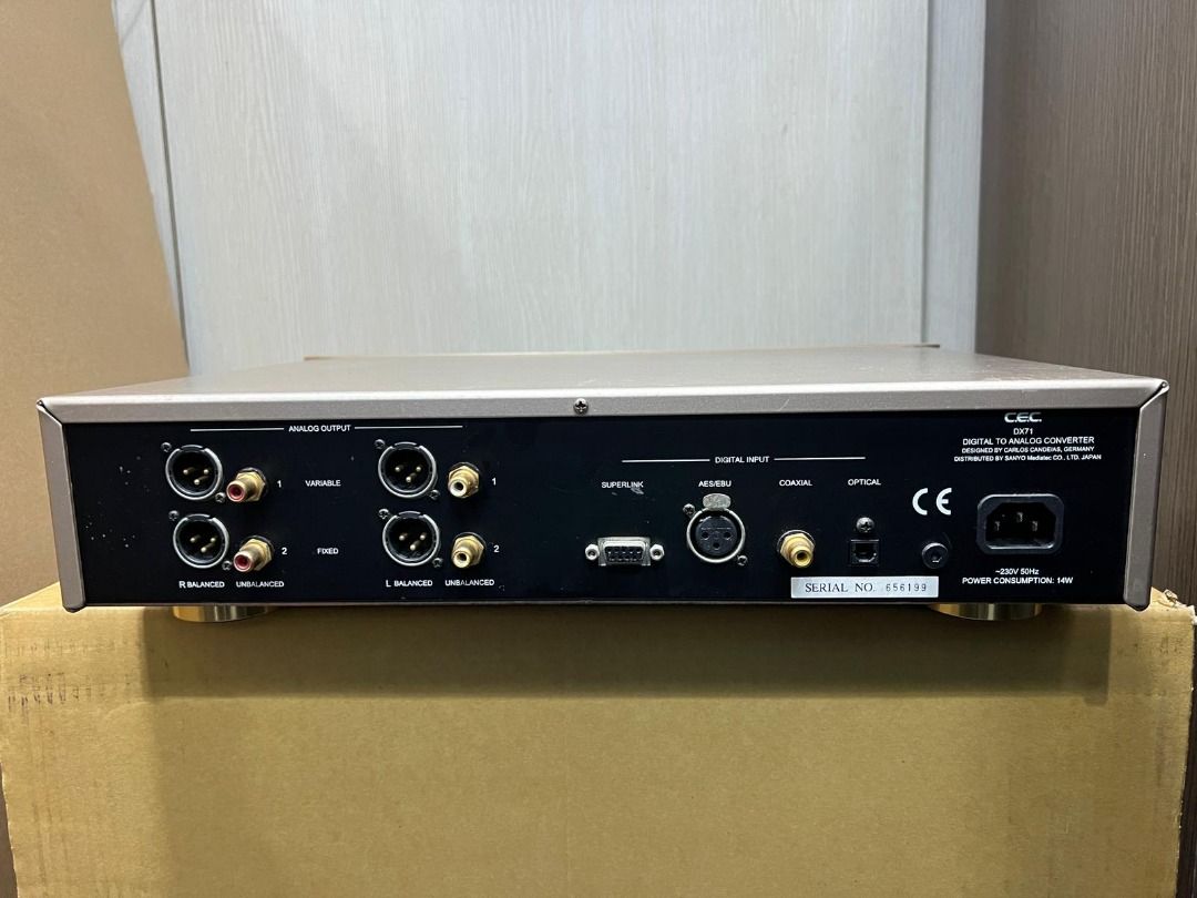 CEC DX71 數位類比音源轉換器, 音響器材, 其他音響配件及設備 - Carousell
