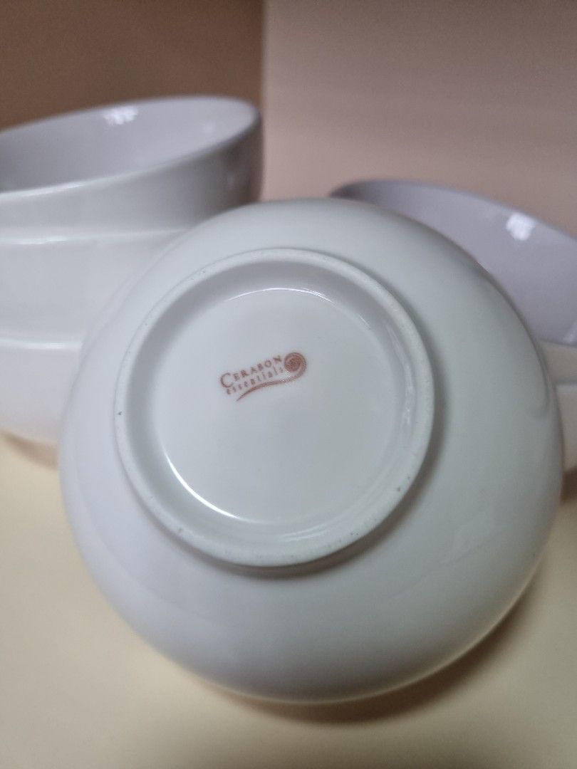 Cerabon Essentials ceramic bowls, Furniture & Home Living, Kitchenware ...
