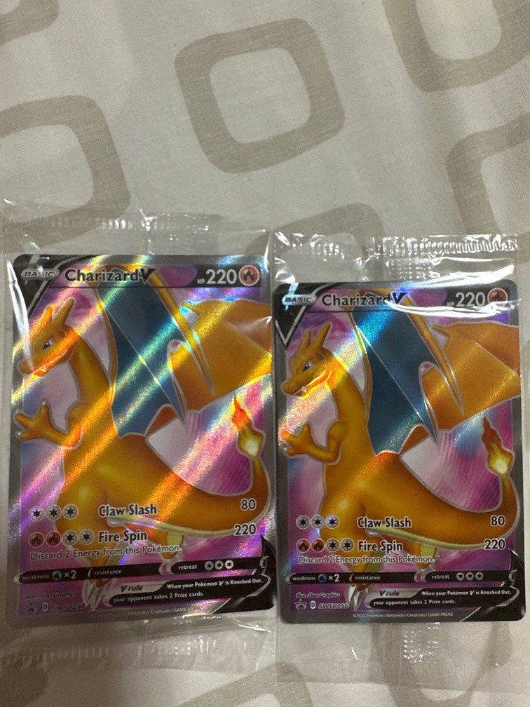 Champion Path Charizard V fullart promo, Hobbies & Toys, Toys & Games ...