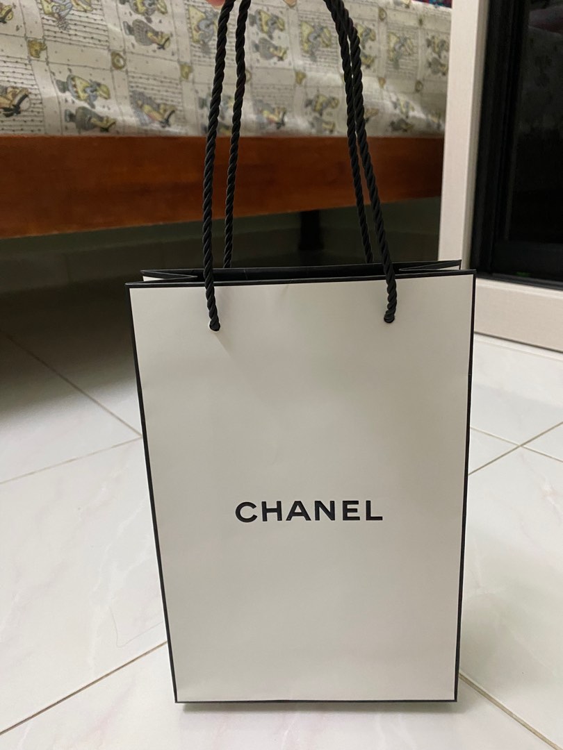 Chanel paper bag (medium), Everything Else, Others on Carousell