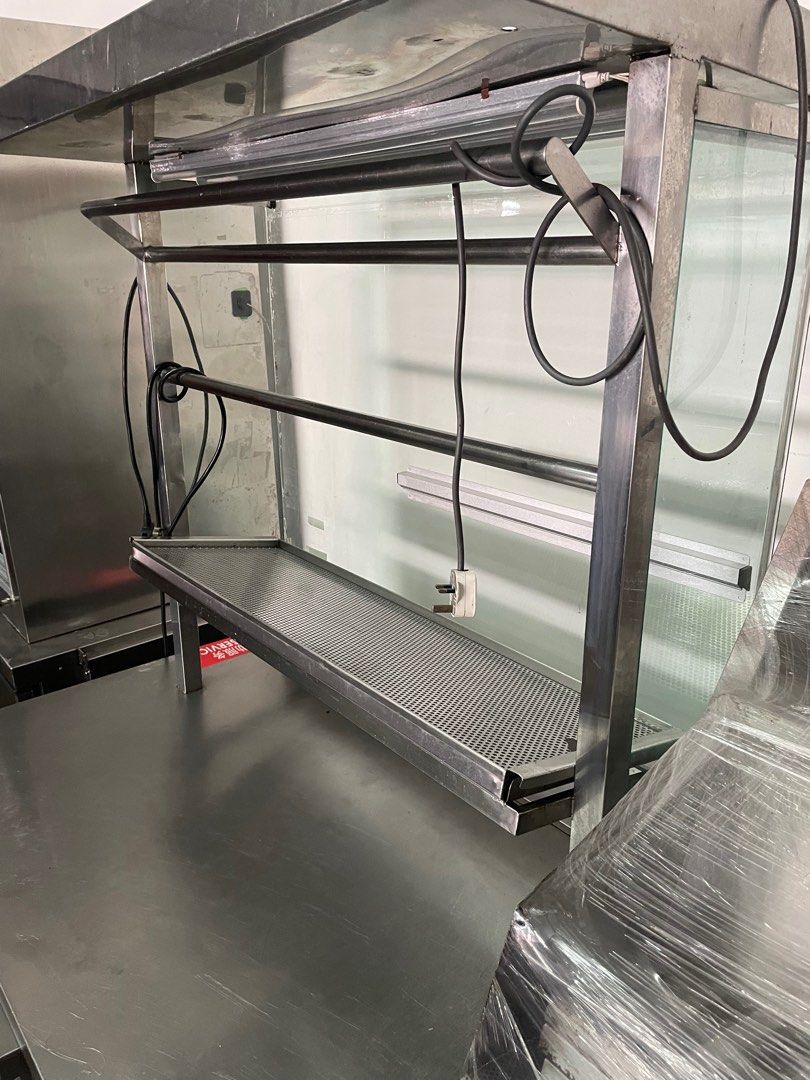 Chicken rice counter chiller. Blower cooling. Free deliver and warranty ...