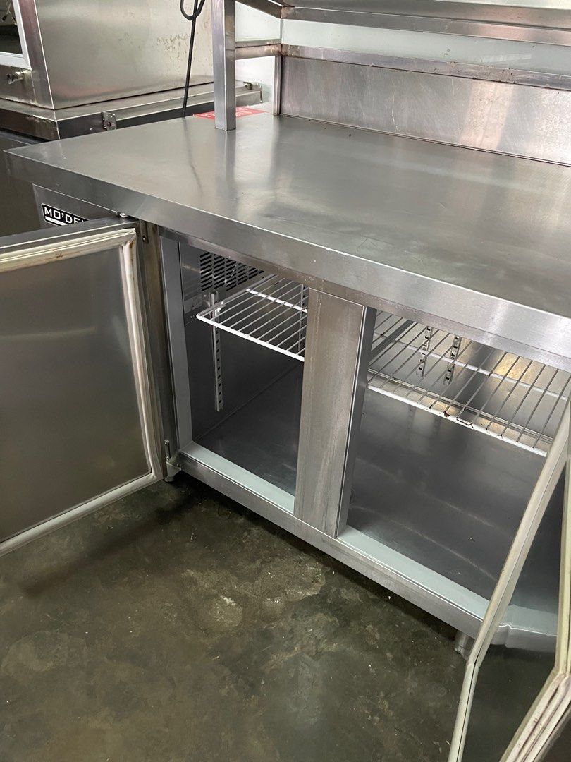 Chicken rice counter chiller. Blower cooling. Free deliver and warranty ...