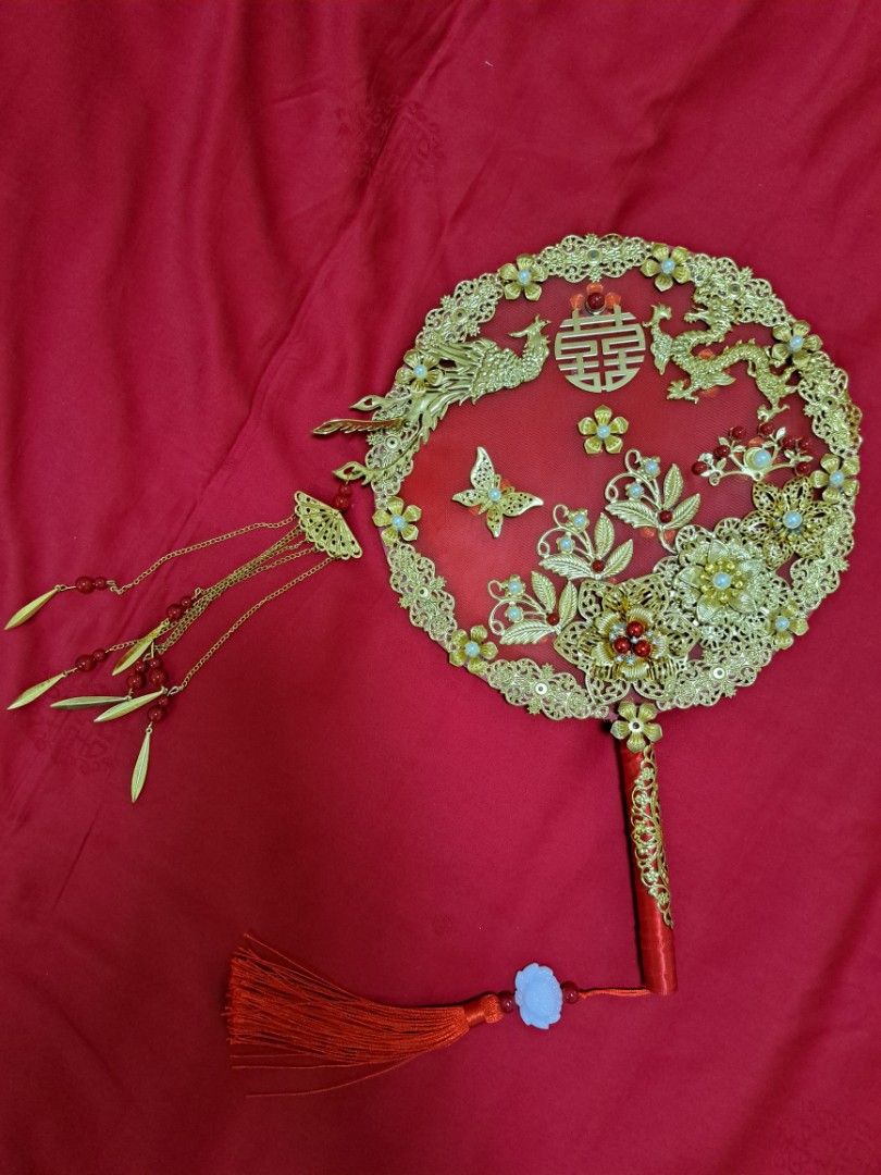 Chinese wedding xi fan, Hobbies & Toys, Stationery & Craft, Occasions ...