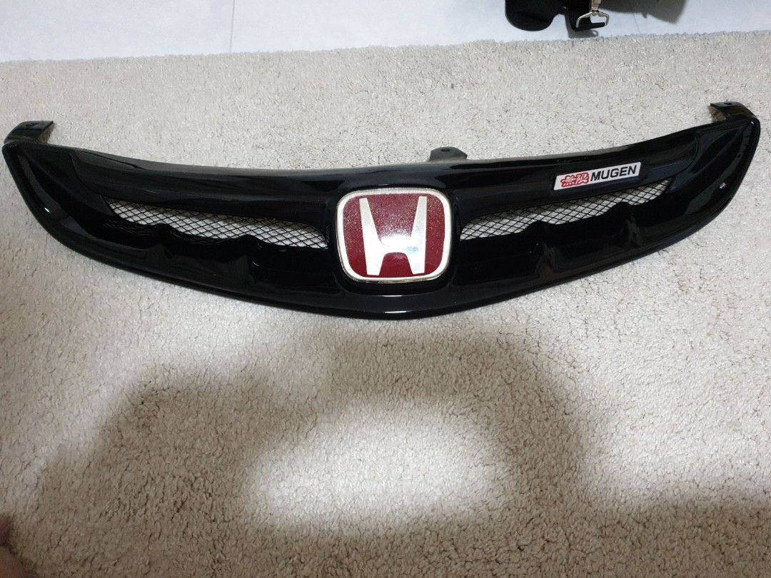 Civic FD Mugen Style Grille, Car Accessories, Accessories on Carousell