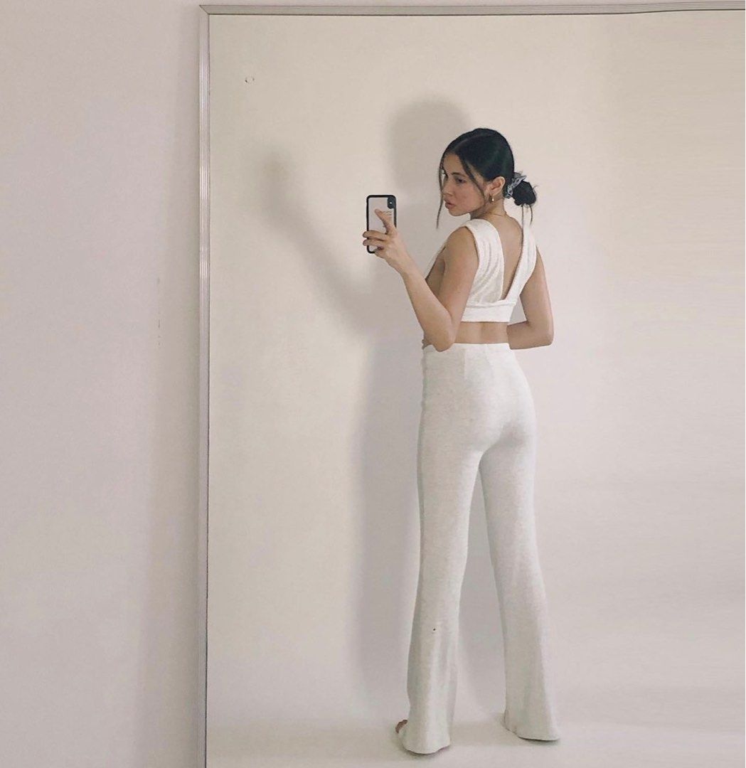 Clai x Suzy Light Marl Lounge Wear, Women's Fashion, Dresses & Sets ...