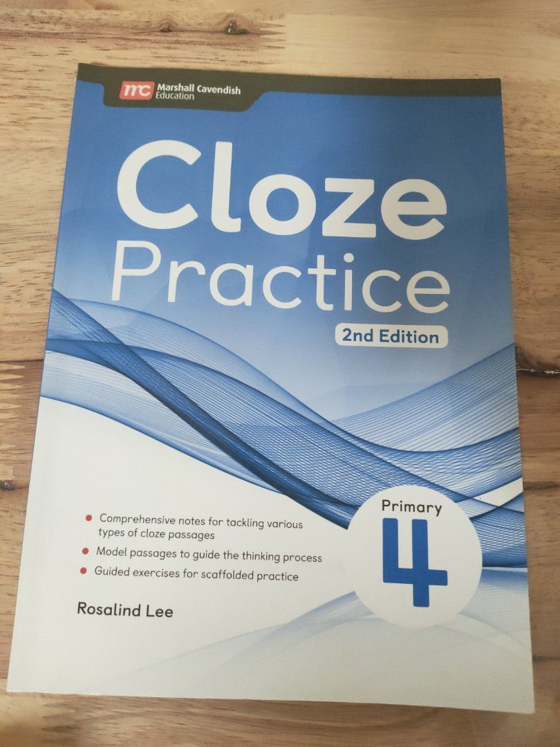 Cloze Practice P4, Hobbies & Toys, Books & Magazines, Assessment Books ...