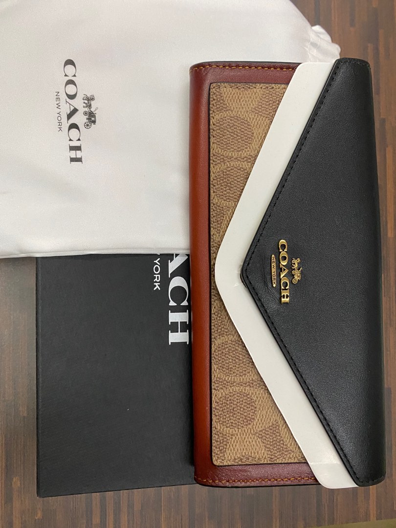 Coach Long Wallet, Women's Fashion, Bags & Wallets, Wallets & Card ...