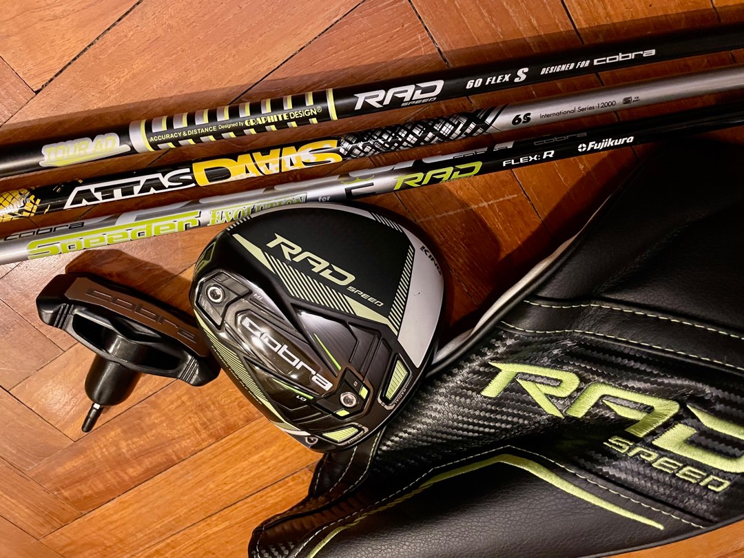 Cobra RAD Speed Golf Driver (10.5 degree loft), Sports Equipment ...