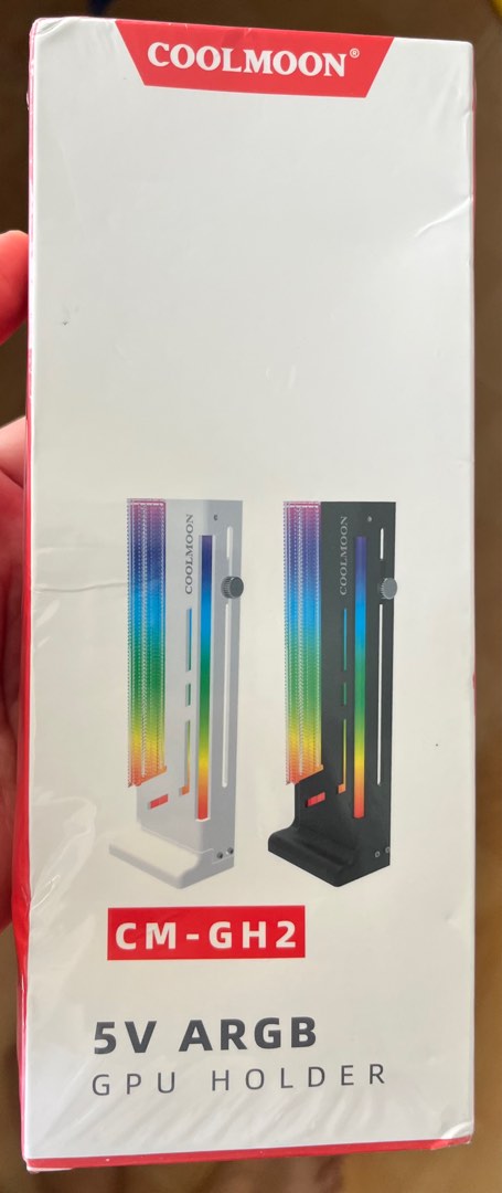 CoolMoon ARGB GPU Support Bracket (New in Box), Computers & Tech, Parts & Accessories, Other ...