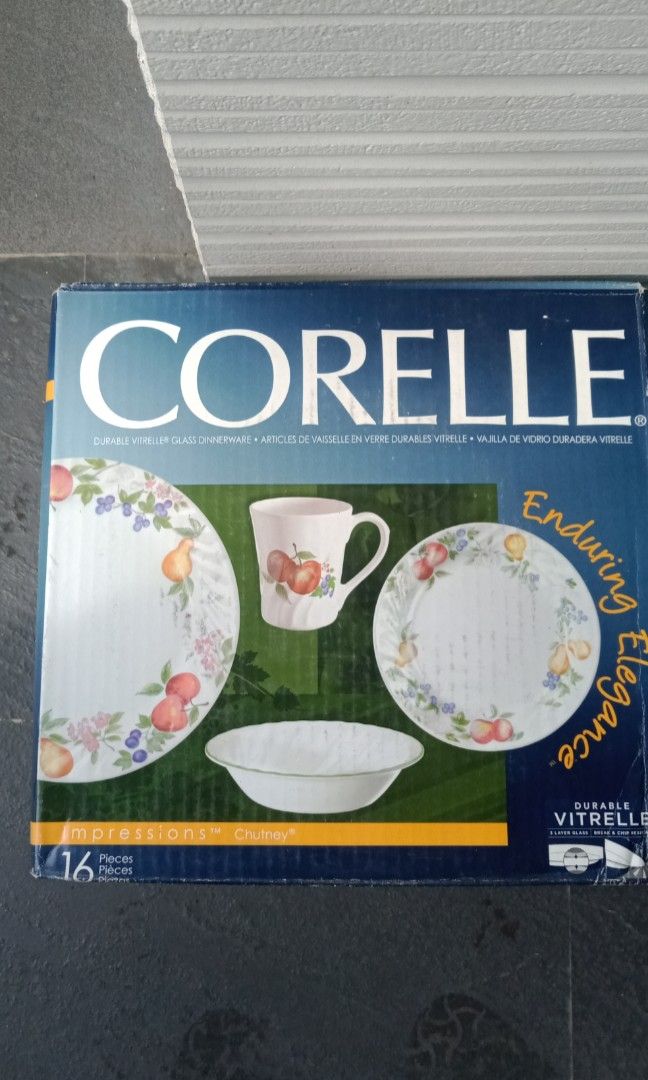 Corelle, Furniture & Home Living, Kitchenware & Tableware, Dinnerware ...