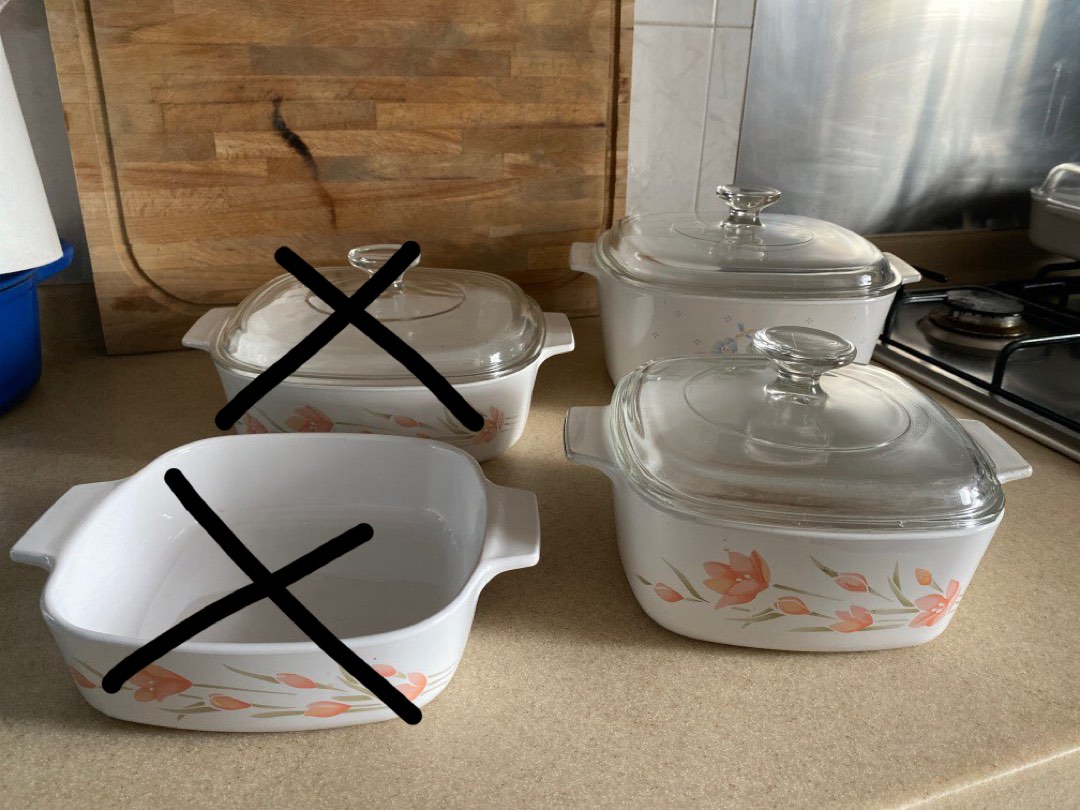 Corningware pots, Furniture & Home Living, Kitchenware & Tableware ...