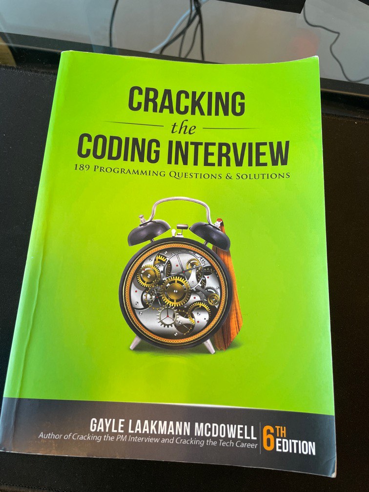 Cracking the coding interview, Hobbies & Toys, Books & Magazines, Textbooks on Carousell