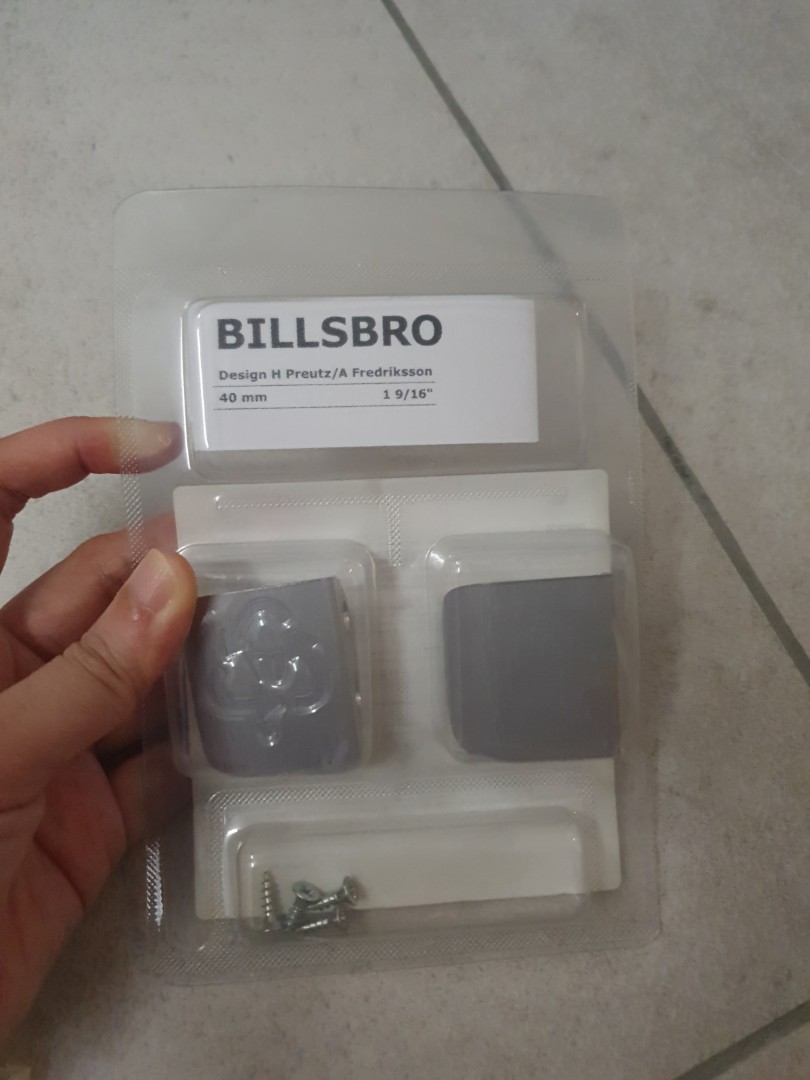 IKEA billsbro 40mm cupboard handle, Furniture & Home Living, Furniture ...