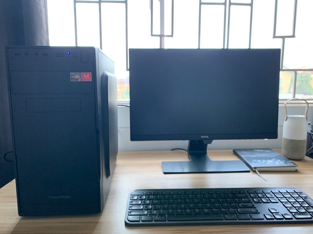 Desktop Gaming PC (Computer System Unit only) - AMD Ryzen 3 2200G ...