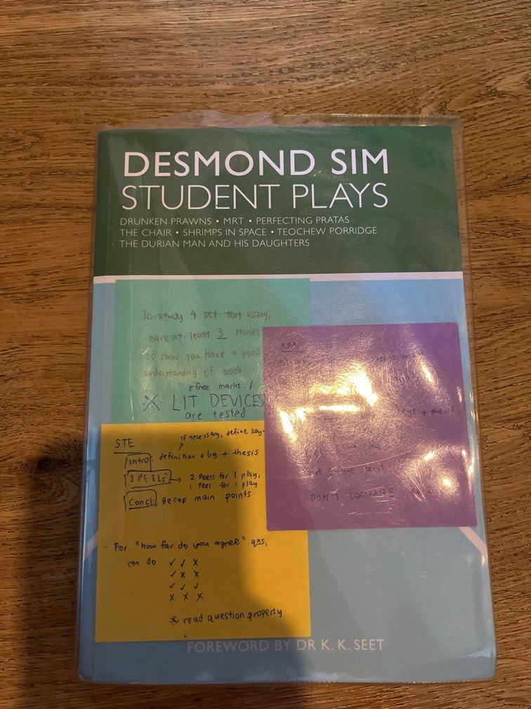 Desmond sim student plays, Hobbies & Toys, Books & Magazines, Textbooks ...