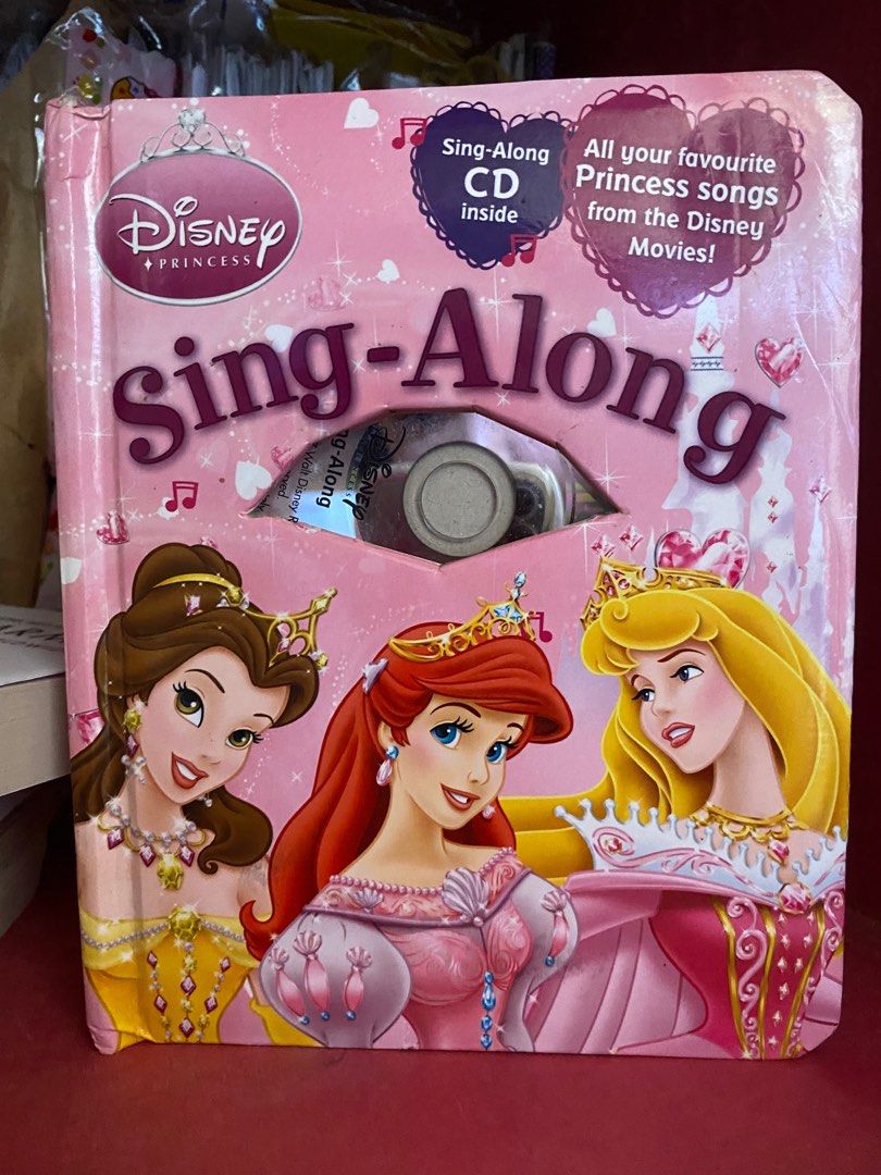 Disney Princess Sing Along, Hobbies & Toys, Books & Magazines, Children ...