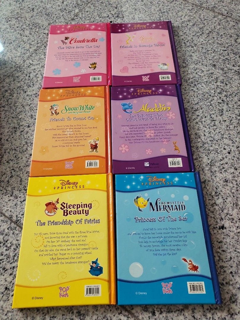 Disney Princess story books collection, Hobbies & Toys, Books ...
