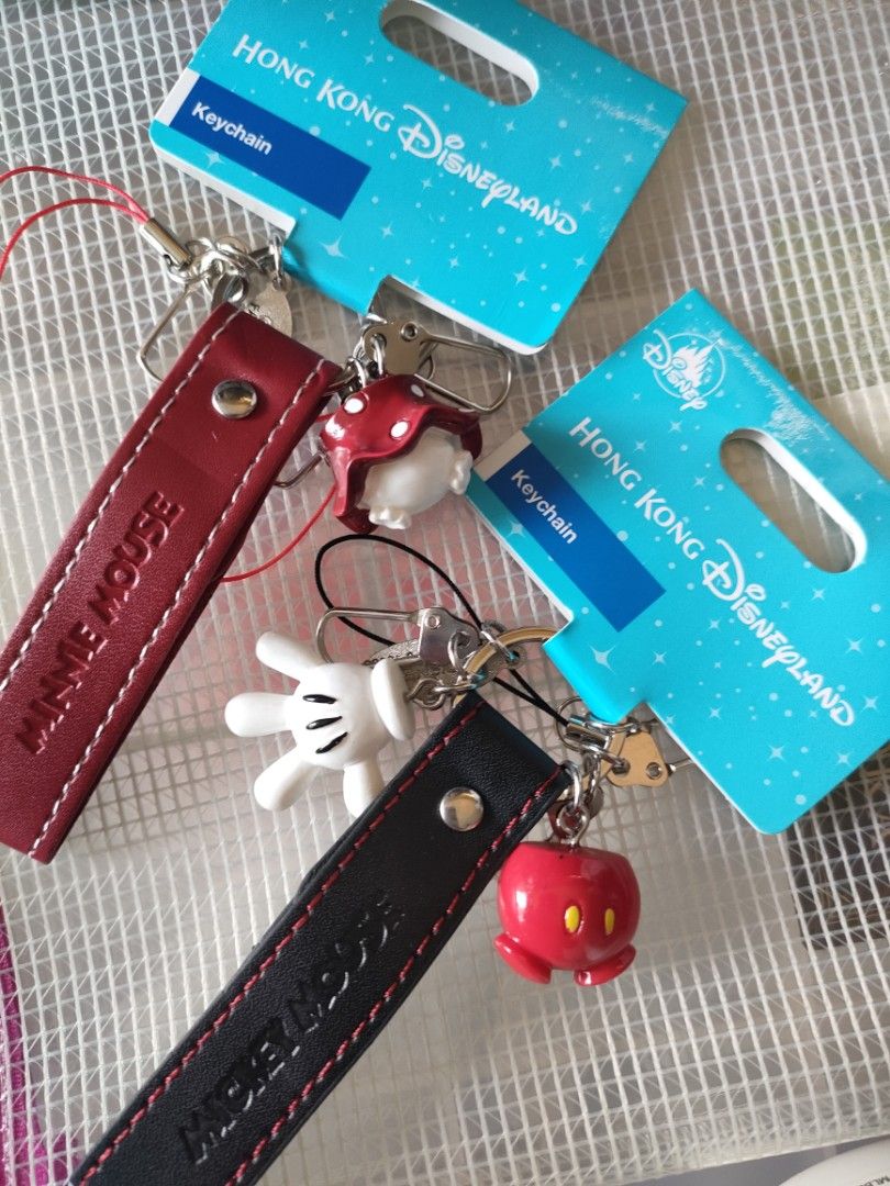 Disneyland Original Set of Keychains / Phone Charms, Hobbies & Toys ...