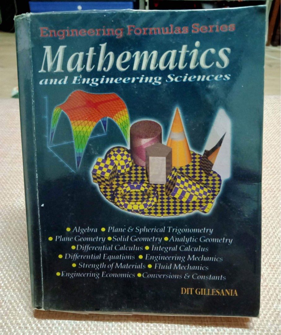 DIT Gillesania - Authentic Engineering Formula Series: Mathematics and ...