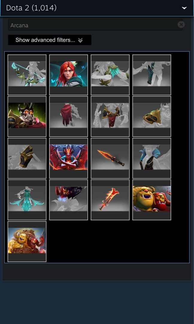 Dota 2 account with limited arcana, Video Gaming, Video Games, Others ...