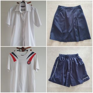 Dunman High School Female Secondary School Uniform Set, Women's Fashion ...