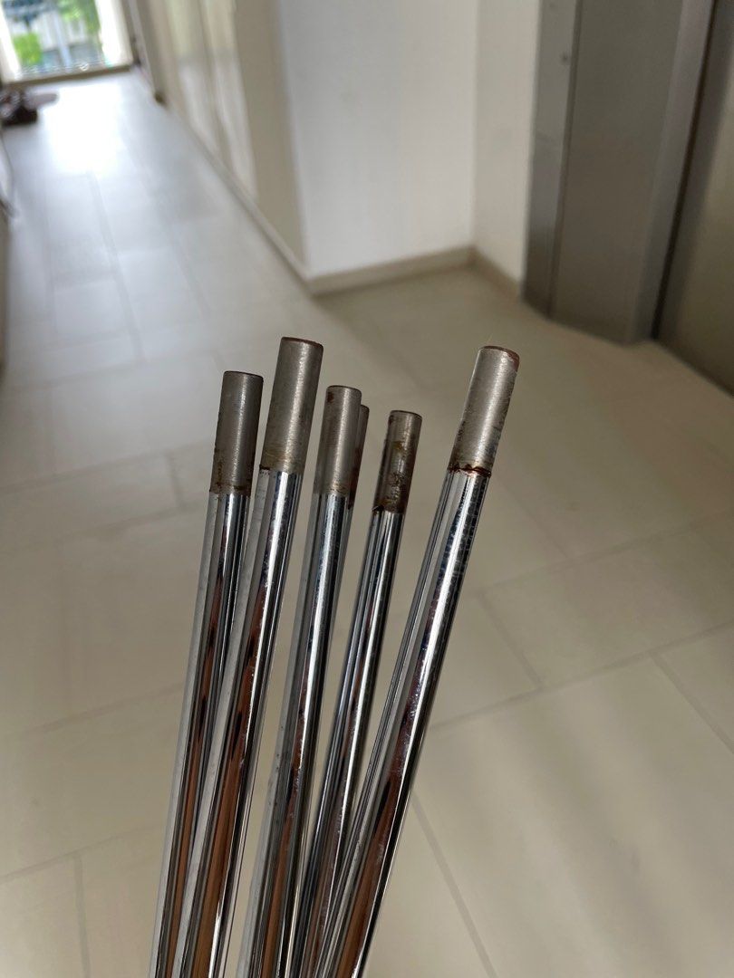 Dynamic Gold SL R300 Golf Iron shaft set 5-Pw lamkin grips, Sports ...