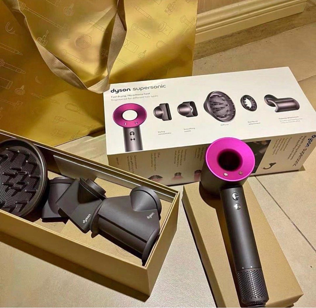 Dyson Supersonic Hair Dryer Pink, Beauty & Personal Care, Hair on Carousell