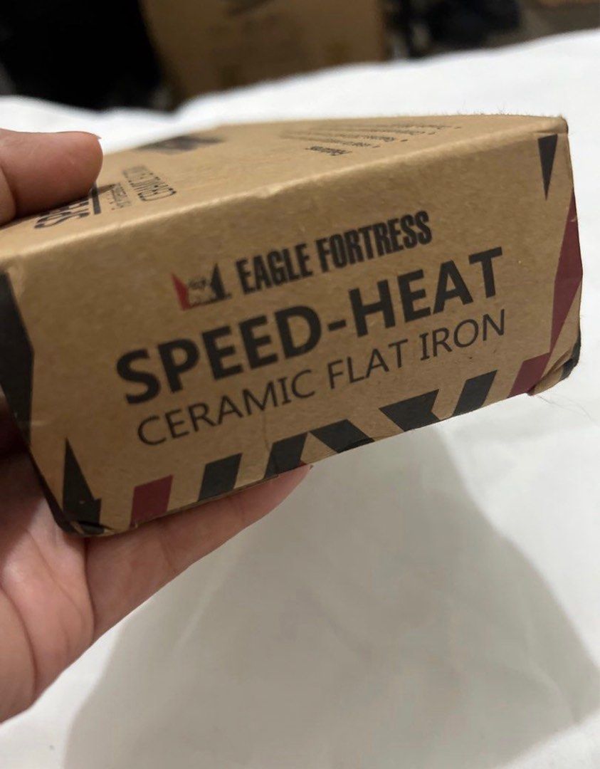 Eagle fortress Speed-heat Ceramic Iron, Beauty & Personal Care, Hair on ...