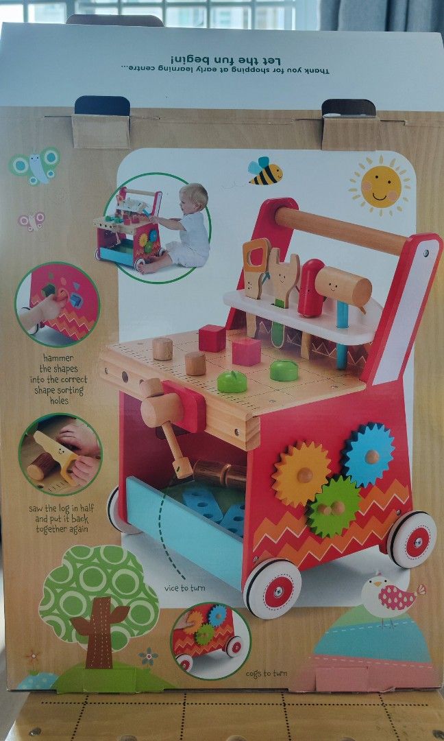 ELC workbench wooden toy, Hobbies & Toys, Toys & Games on Carousell