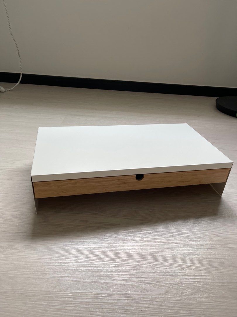 Elloven Monitor Stand with drawer, Furniture & Home Living, Home ...