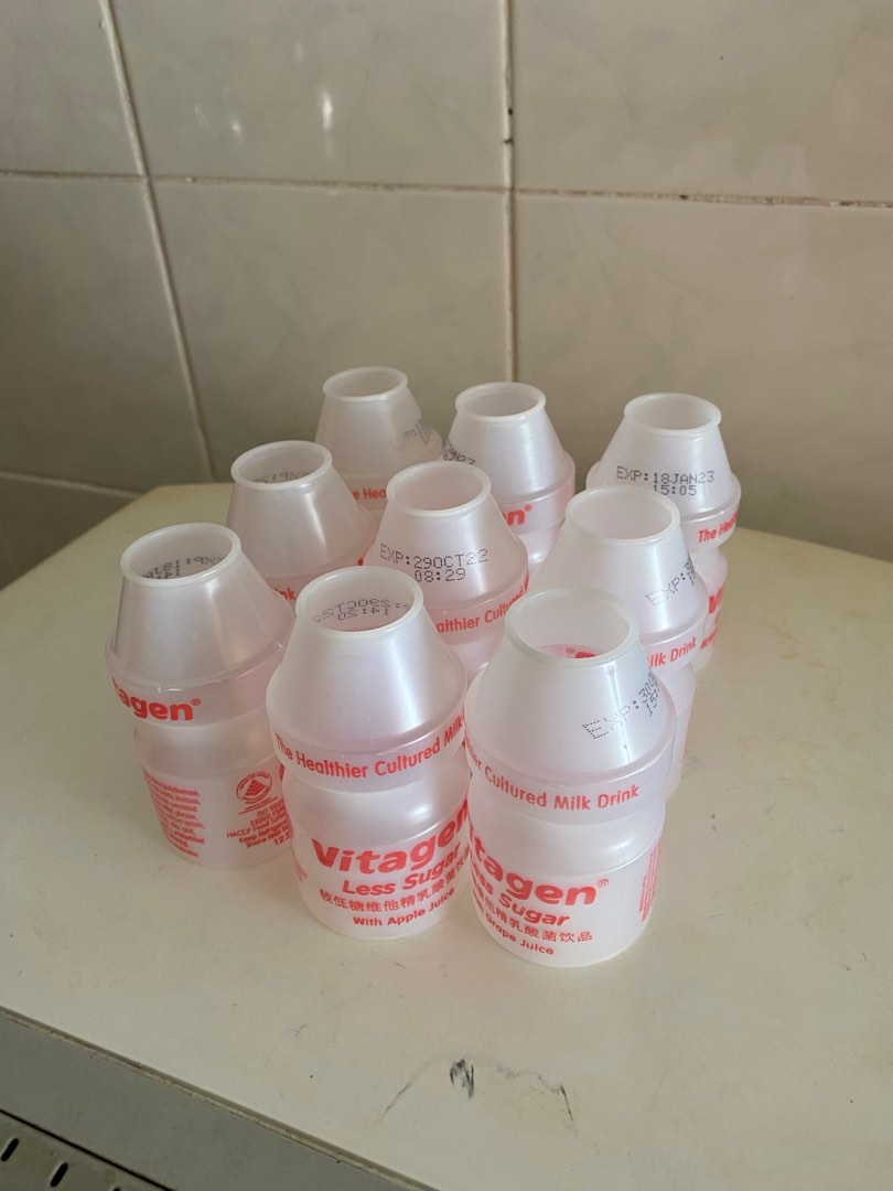 Empty Vitagen Bottles Craft Upcycling Recycling , Hobbies & Toys ...