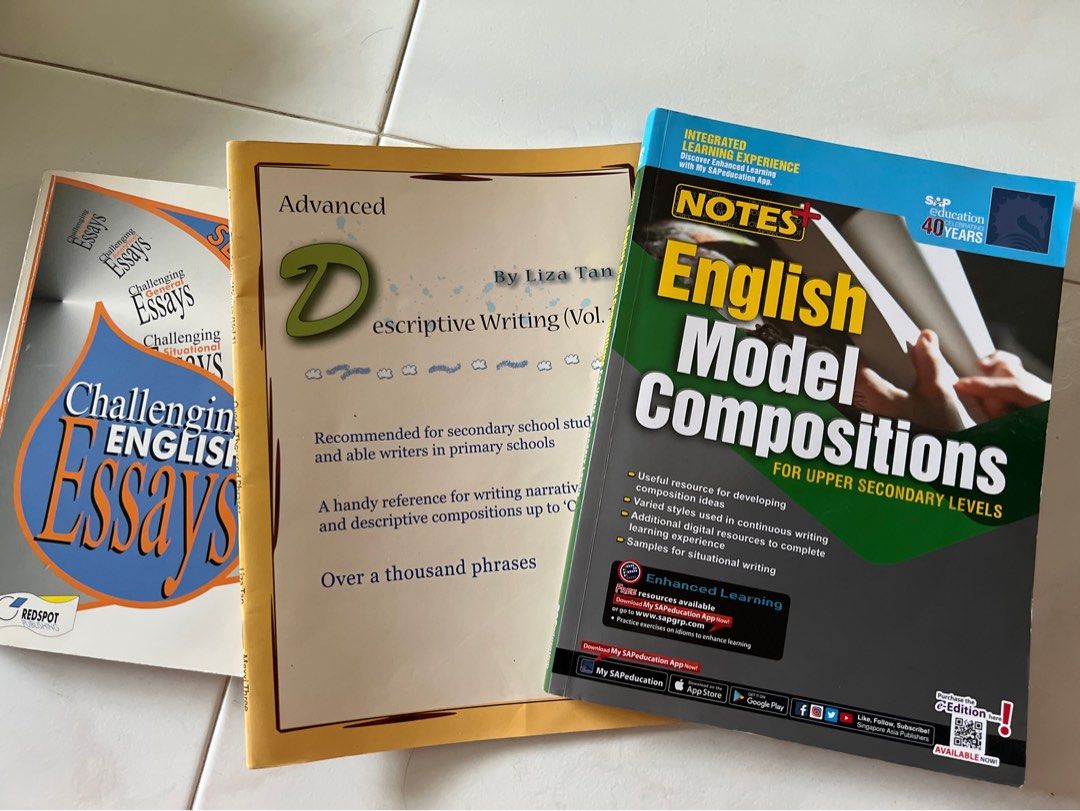 Secondary English model compo book, Hobbies & Toys, Books & Magazines ...