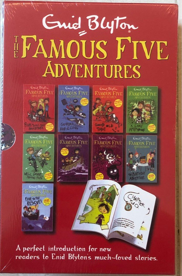 Enid Blyton-the famous five adventures, Hobbies & Toys, Books ...