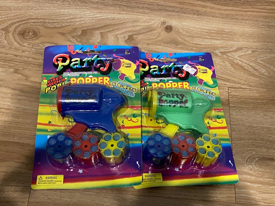 Extremely Loud Party Popper, Hobbies & Toys, Toys & Games on Carousell