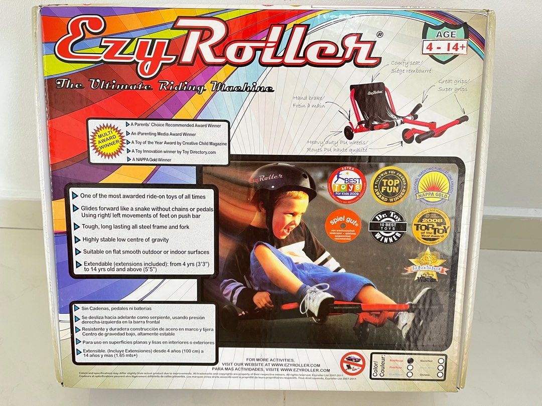 Ezyroller red, Hobbies & Toys, Toys & Games on Carousell