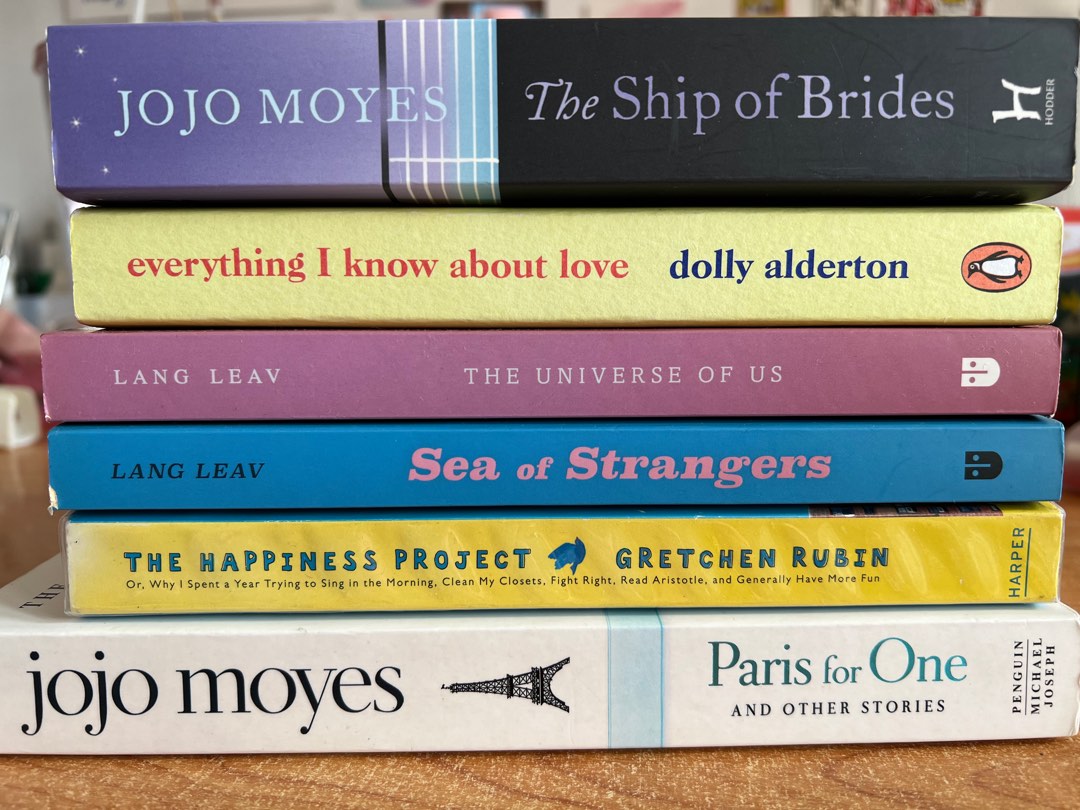 Fiction & Nonfiction books (Jojo Moyes, Lang Leav), Hobbies & Toys, Books & Magazines, Fiction ...