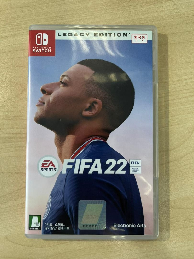 FIFA 22 (Nintendo Switch KOR version), Video Gaming, Video Games ...